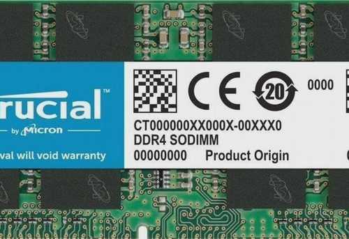 Crucial CT8G4SFS832A DDR4 sodimm 1x8GB 3200 Mhz