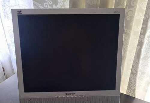 Монитор 12 Вольт 17" Viewsonic VG712s VGA DVI звук