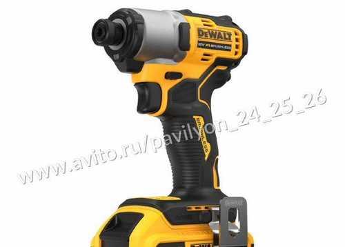 Бесщеточный импульсный шуруповерт dewalt DCF840D2T