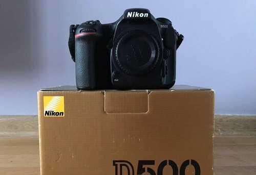 Nikon D500 body (пробег 16тыс)