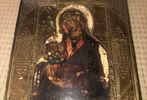 Старинная икона Богородица Утоли Моя Печали