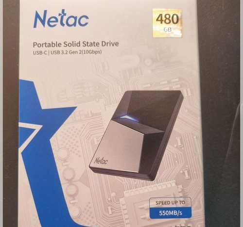 Переносной жёсткий диск новый SSD