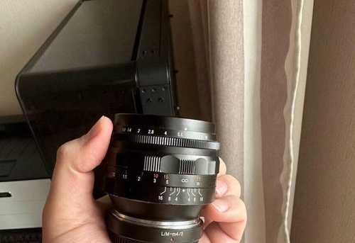 Voigtlander Nokton 50mm f/1.1 Micro 4/3 / Leica-M