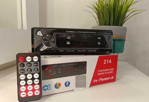 Магнитола 1 din pioneer 214 c Bluetooth