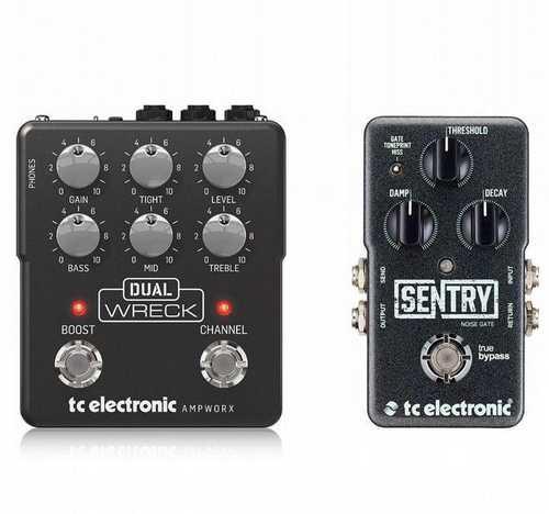 TC Electronic Dual Wreck Preamp Sentry Noise Gate