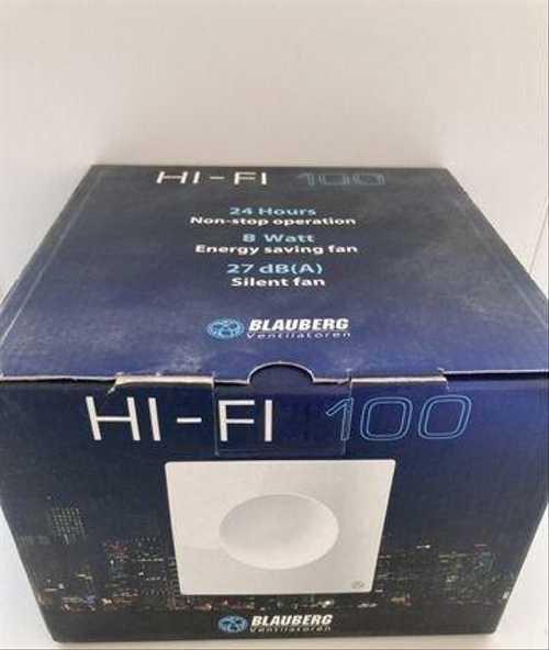 Вентилятор Blauberg Hi-Fi 100