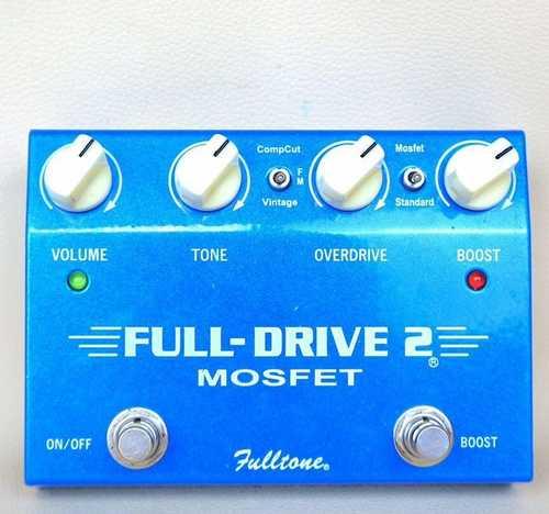 Педаль эффектов Fulltone Full Drive 2 Mosfet