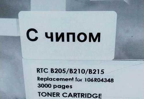 Тонер-картридж 106R04348 для Xerox B205/B210/B215