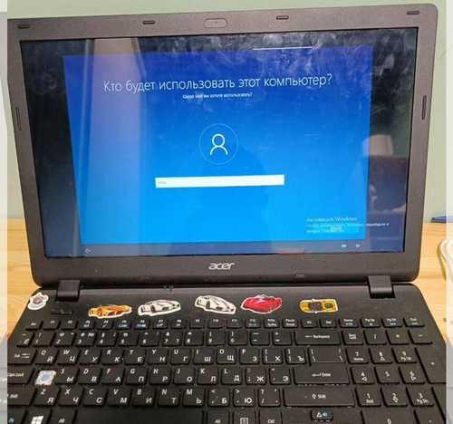 Ноутбук acer ex2519 n15w4 бу