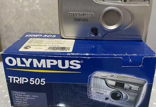 Плёночный фотоаппарат olympus trip 505