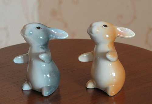 Пасхальные кролики Набор для специй, подставки 2 ш