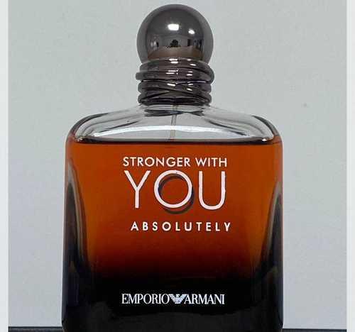 Armani stronger with you absolutely