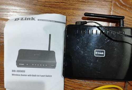 Wifi роутер D-Linc DIR-300NRU