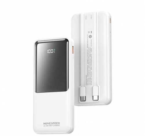 Power Bank Movespeed T10, 10000 mAh, Новый