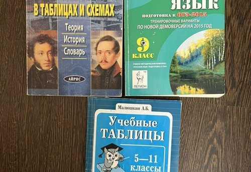 Учебные книги по русскому языку и литературе