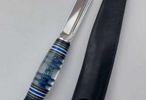 Финка жиганская финский нож на оргстекле