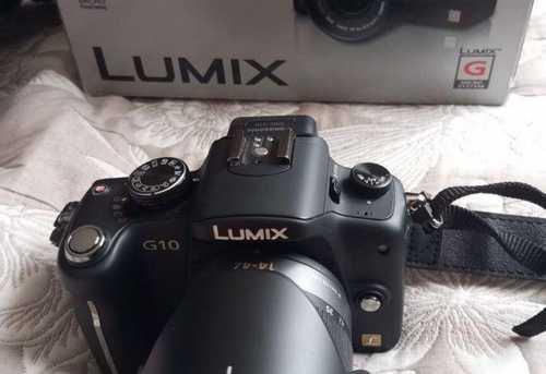 Зеркальный фотоаппарат Panasonic DMC-G10K lumix