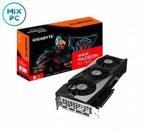 Видеокарта RX7600 8Gb Gigabyte GV-R76gaming OC-8GD