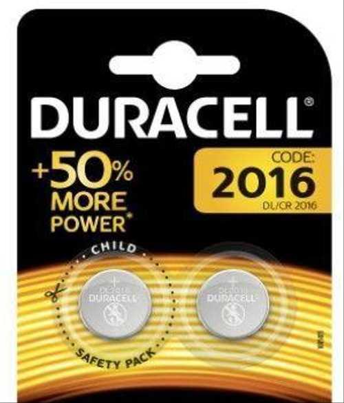 Duracell CR2016/2BL (2шт. в уп-ке)