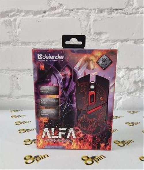 Игровая мышь Defender alfa