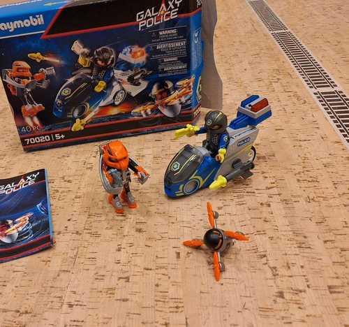 Playmobil 70020 Полицейский велосипед Galaxy