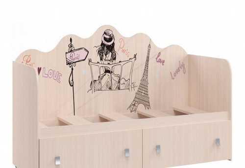 Детская кровать париж с ящиками