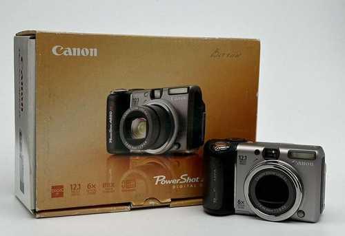 Компактный фотоаппарат canon powershot a650 бу