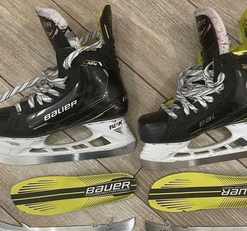 Хоккейные коньки bauer supreme m4 sr 7.5 fit2