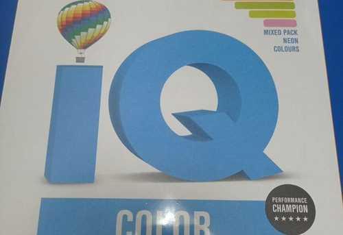 Бумага цветная IQ color a4