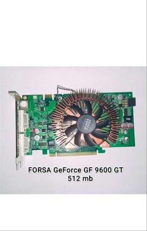 Видеокарта geforce 9600gt