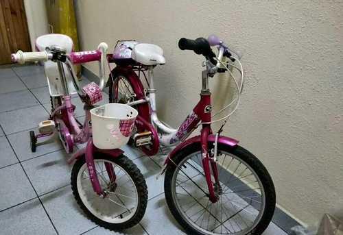 Велосипеды детские 16 и 20" 2 шт