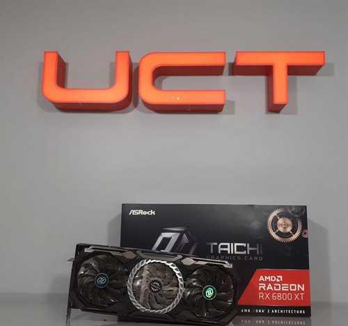 Видеокарта asrock radeon RX 6800 XT taichi X 16 Gb