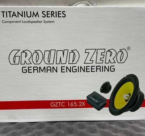 Ground Zero gztc 165.2X - 2 полосная компонентная