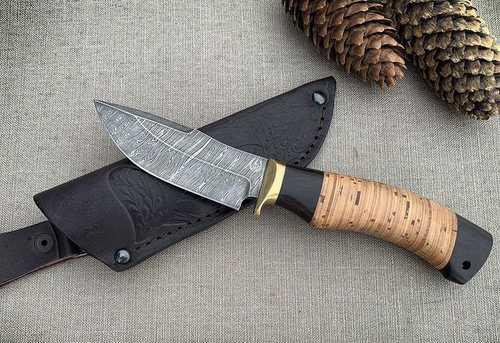Нож "Загор", клинок Дамасская сталь