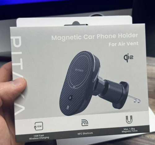 Держатель Pitaka MagEZ Car Mount Pro 2 Qi2