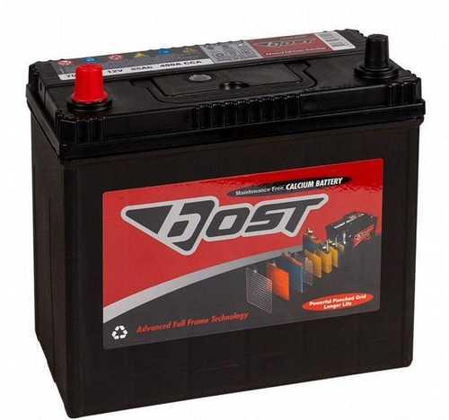 Аккумулятор Bost 55L (70B24R) прям. пол. 55 Ач