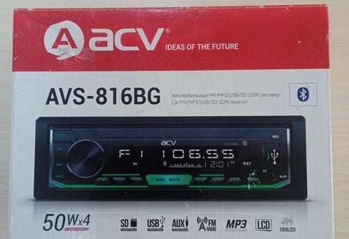 Автомагнитола ACV AVS-816BG, новая