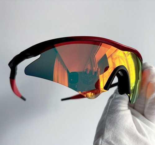 Новые спортивные очки oakley m frame красные