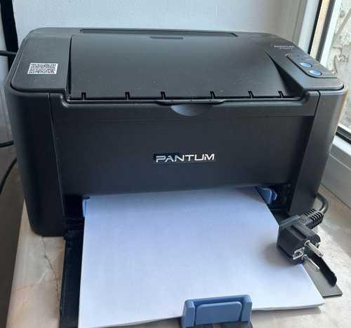Принтер Pantum лазерный P2207, черный