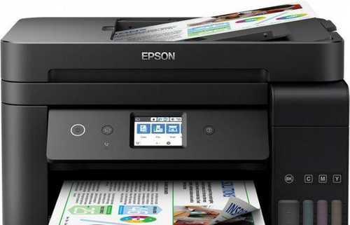 Мфу струйный Epson L6290, черный