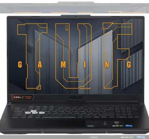 17.3" Ноутбук asus TUF Gaming F17 FX707ZC4-HX014 серый