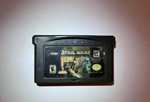 Картридж Star Wars (Advance GBA)