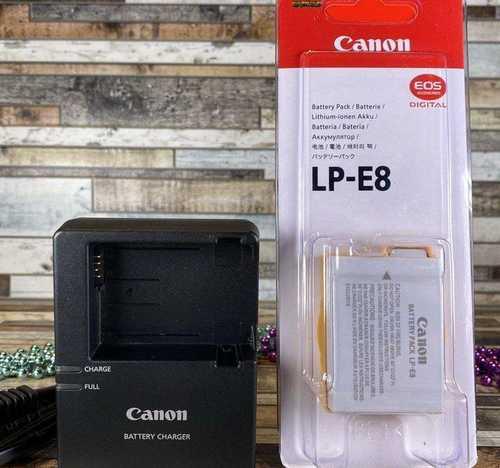 Зарядное устройство Canon LC-Е8C аккумулятор LP-E8