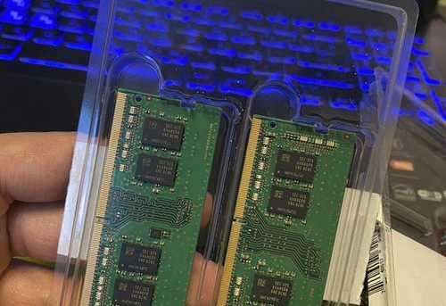 Оперативная память samsung 8гб новая 2 шт DDR4