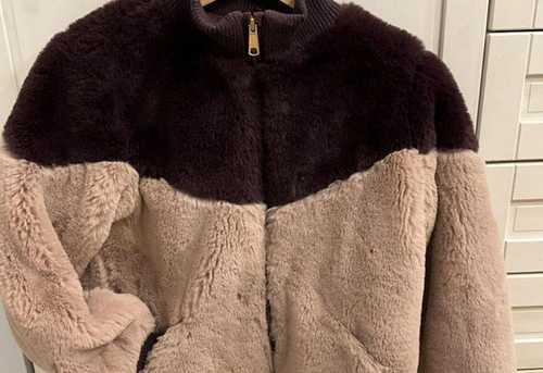 Меховая куртка под кролика Pomp de lux 152