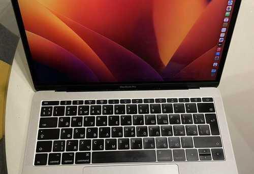 MacBook Pro 13 (2017), 512 ГБ, Core i5, 2.3 ГГц, RAM 8 ГБ, Intel Iris Plus Graphics 640