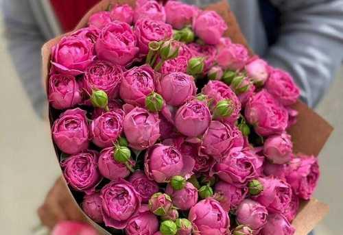 Пионовидные розы / Кустовые цветы с доставкой