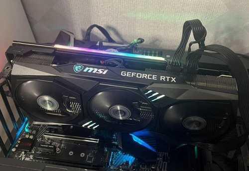 MSI GeForce RTX 3070 Ti gaming X trio 8G