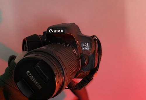 Фотоаппарат Canon 750d