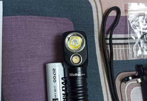 Новый налобный фонарь Wurkkos HD20 5000мач